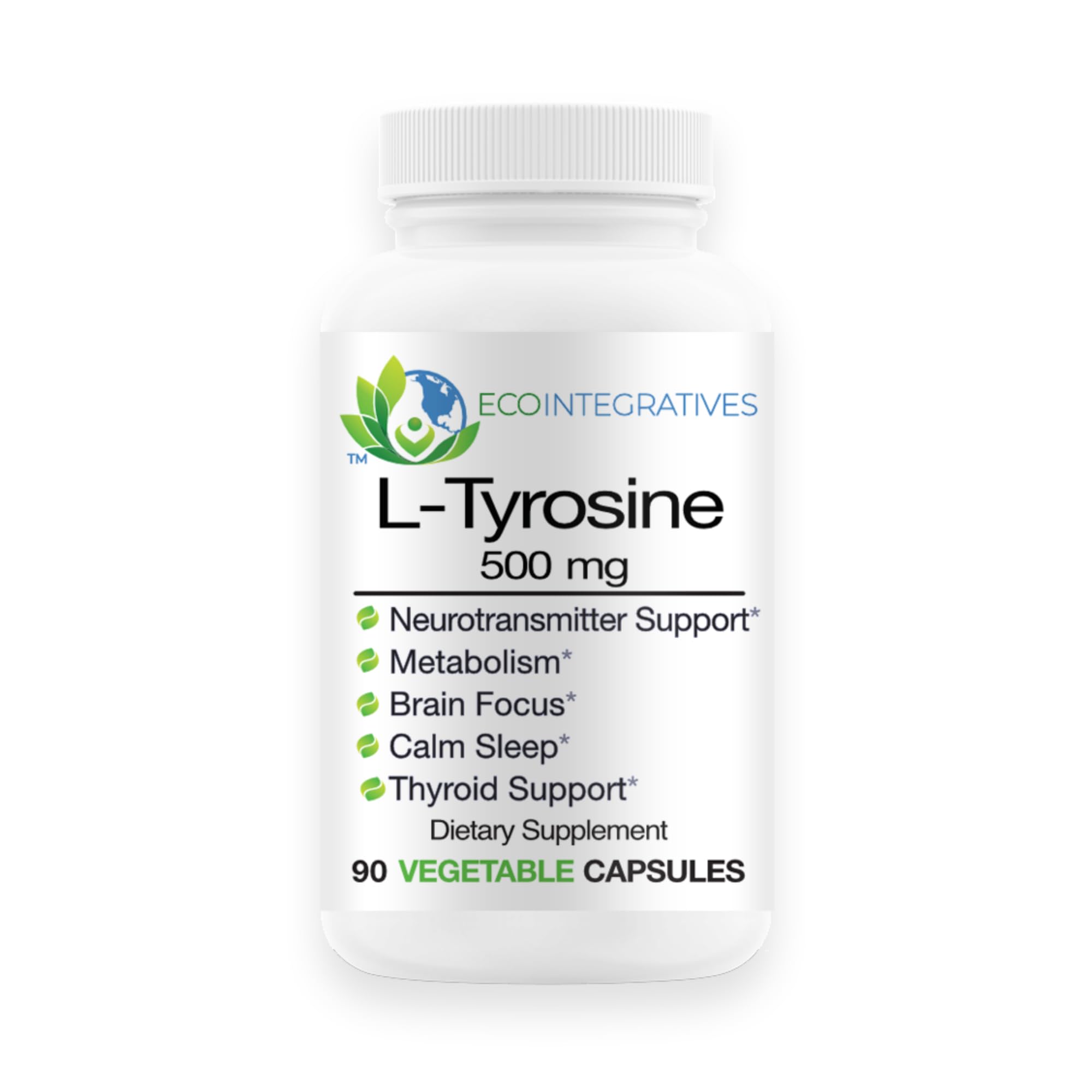 L-Tyrosine 500 mg for sleep support