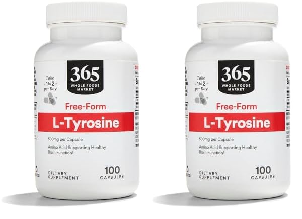 L-Tyrosine 500mg health supplement