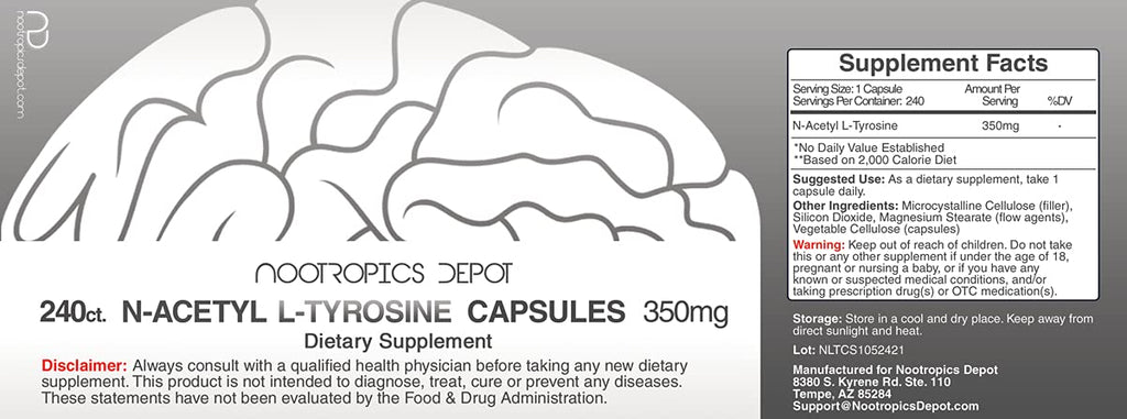 l-tyrosine capsules for mental clarity