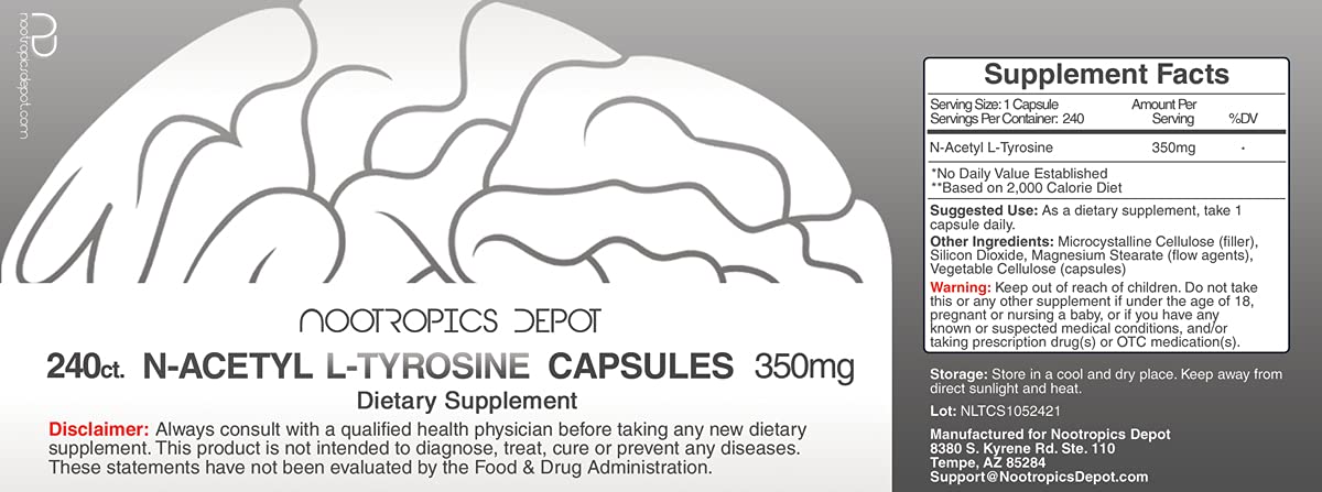 l-tyrosine capsules for mental clarity