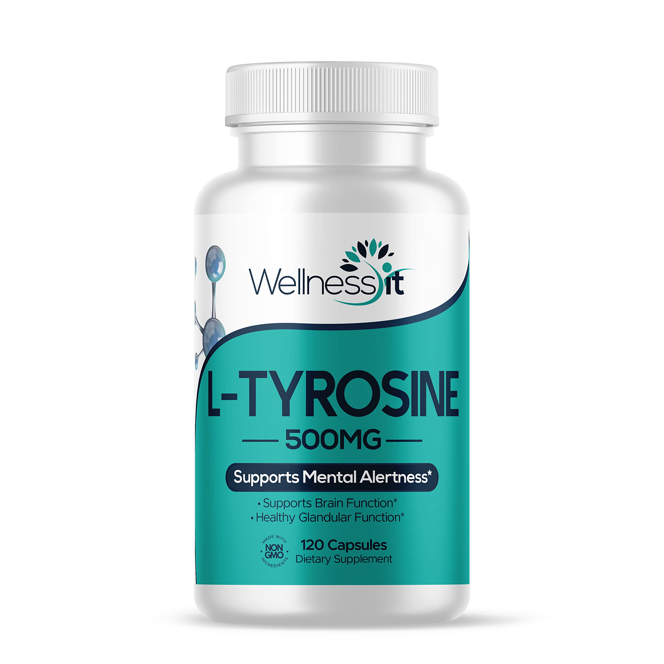 L-Tyrosine capsules for mental clarity