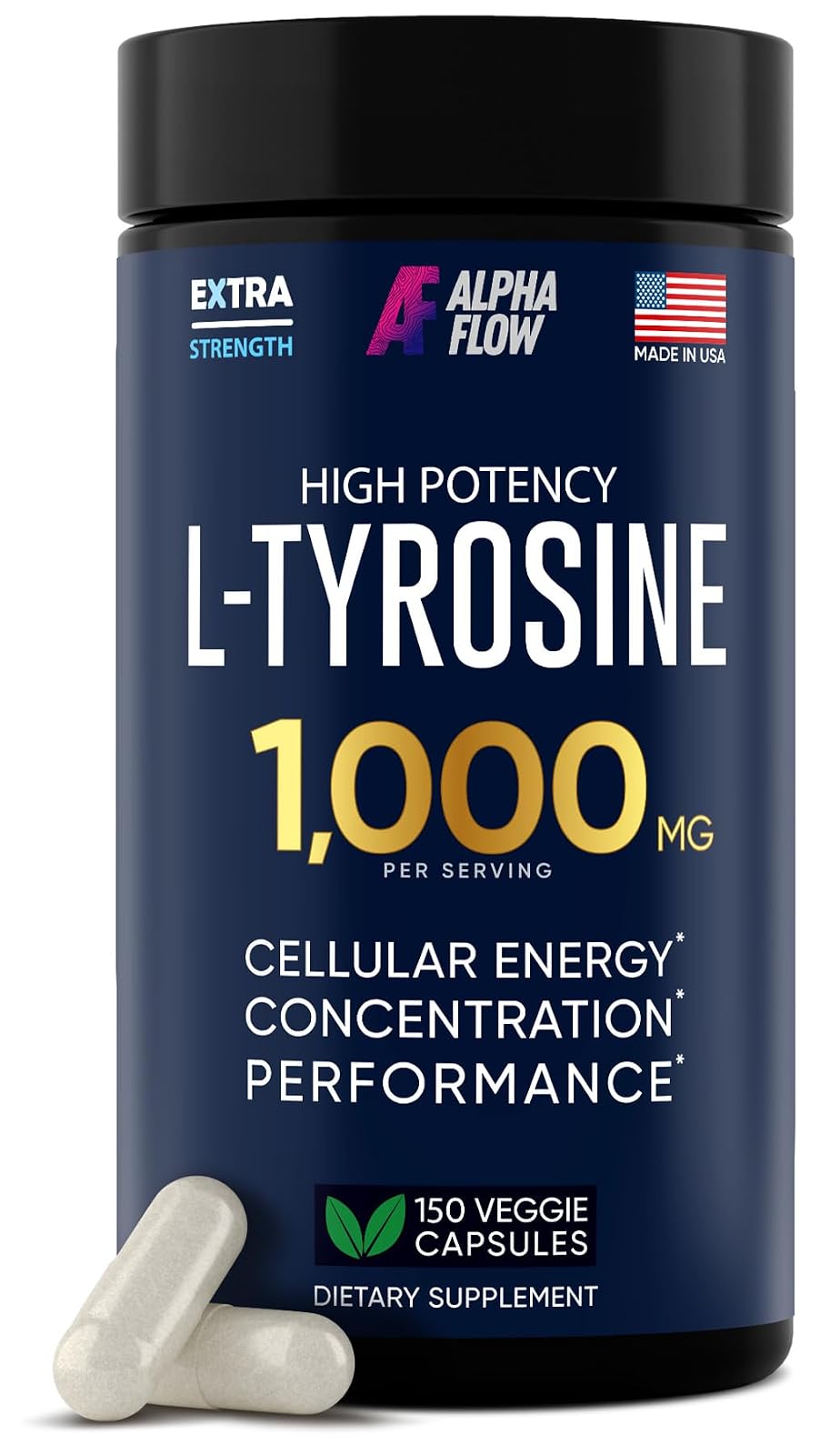 l-tyrosine capsules for mental focus