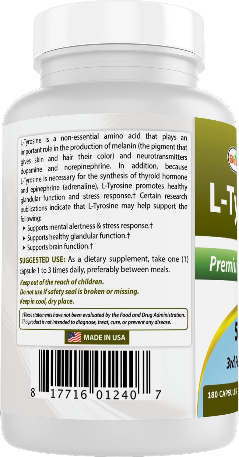 l-tyrosine capsules for overall wellness
