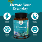 L-Tyrosine capsules support mood balance