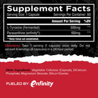 L-Tyrosine endurance supplement capsules