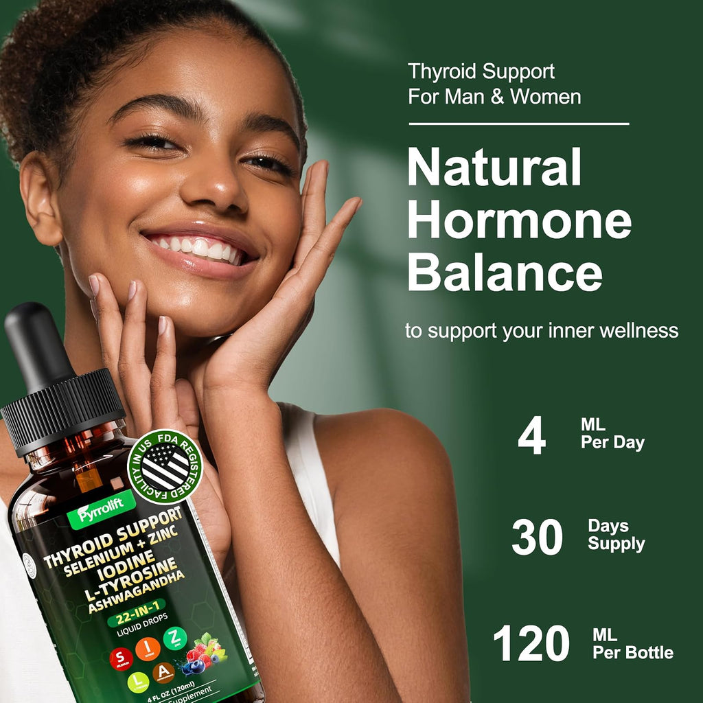 L-Tyrosine enriched thyroid drops