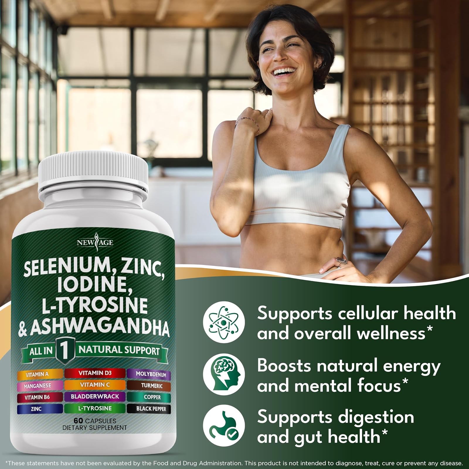 L-Tyrosine for energy support