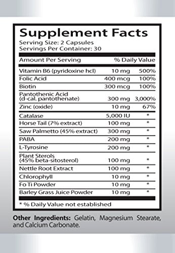 L-Tyrosine for hair vitality