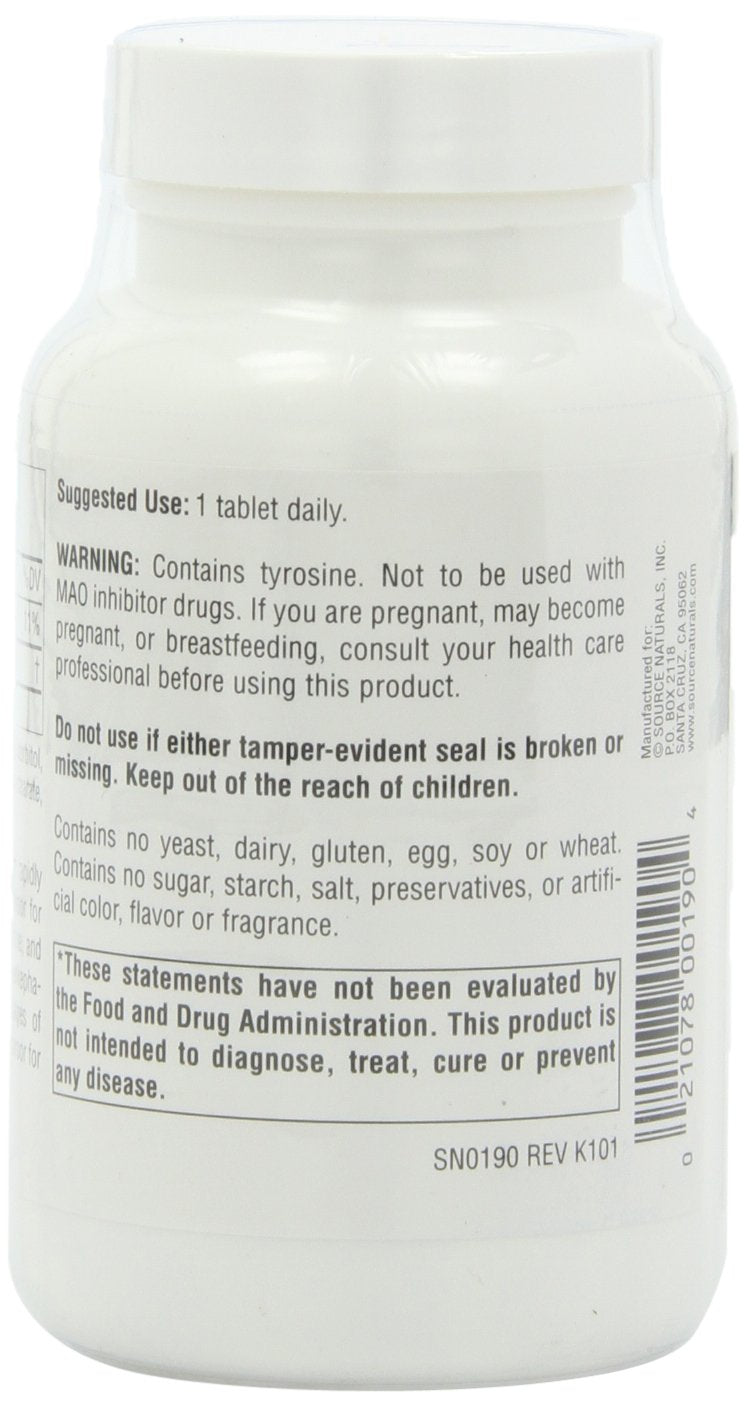 L-Tyrosine for improved concentration