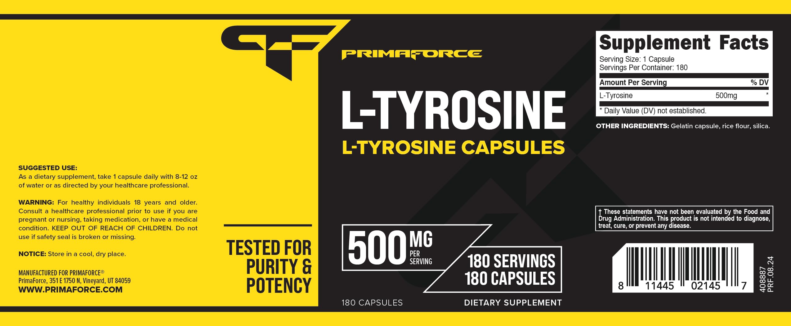 L-Tyrosine for improved mental performance