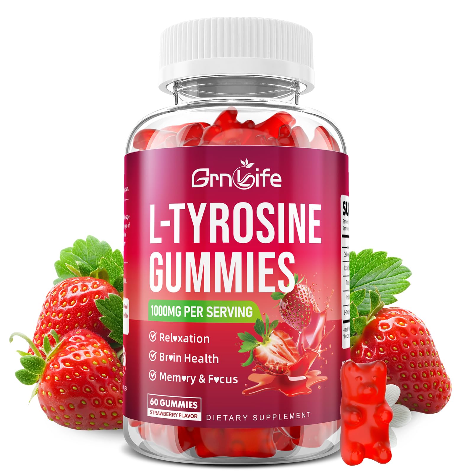 L-Tyrosine gummies for energy boost