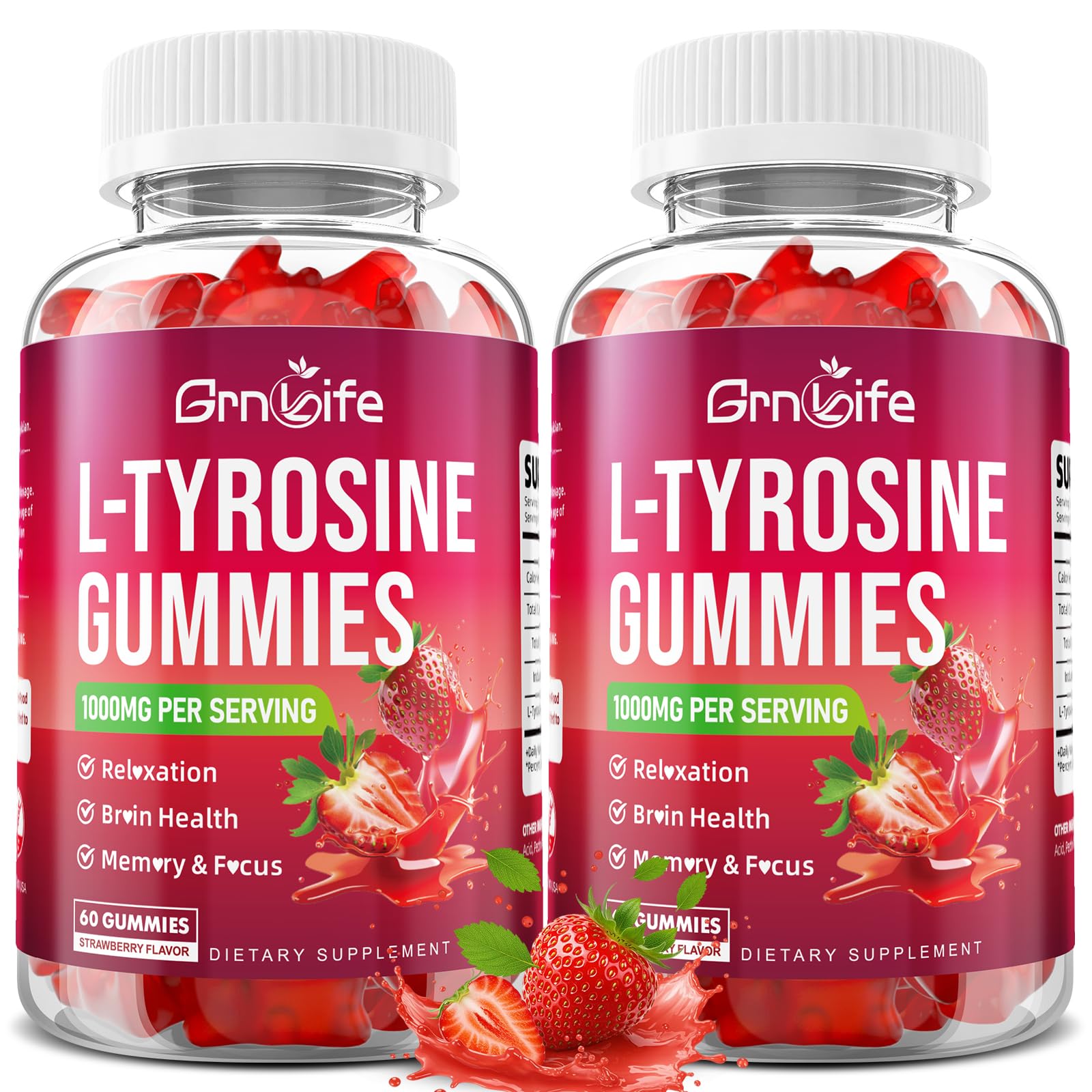 L-Tyrosine gummies for energy boost