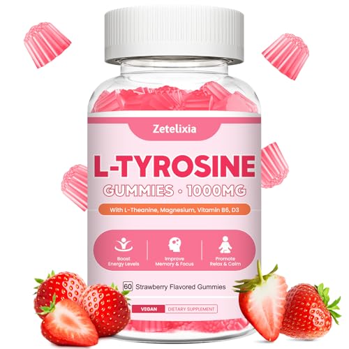 L-Tyrosine gummies for energy support