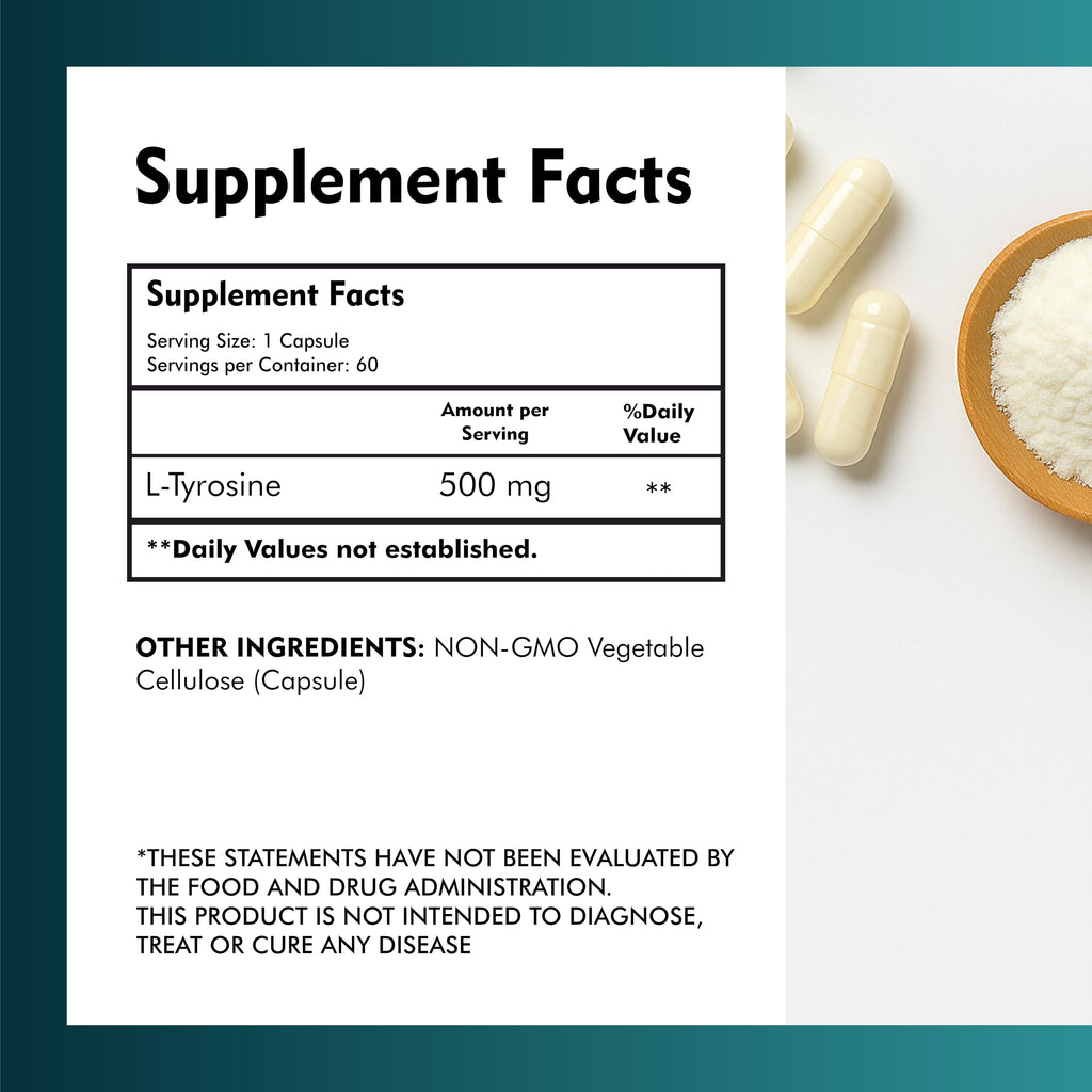 L-Tyrosine mental performance aid