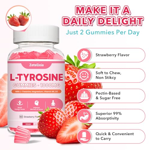 L-Tyrosine supplement for cognitive health