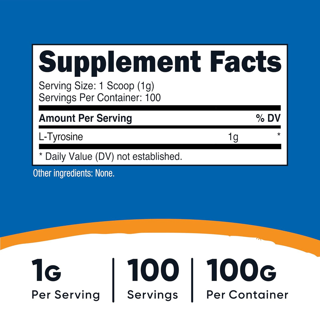 l-tyrosine supplement for mental focus