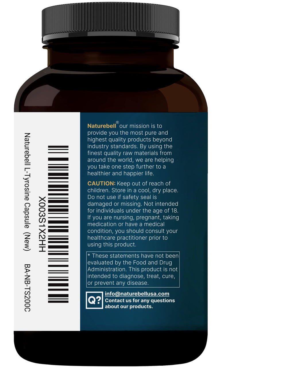 L-Tyrosine supplement for overall well-being
