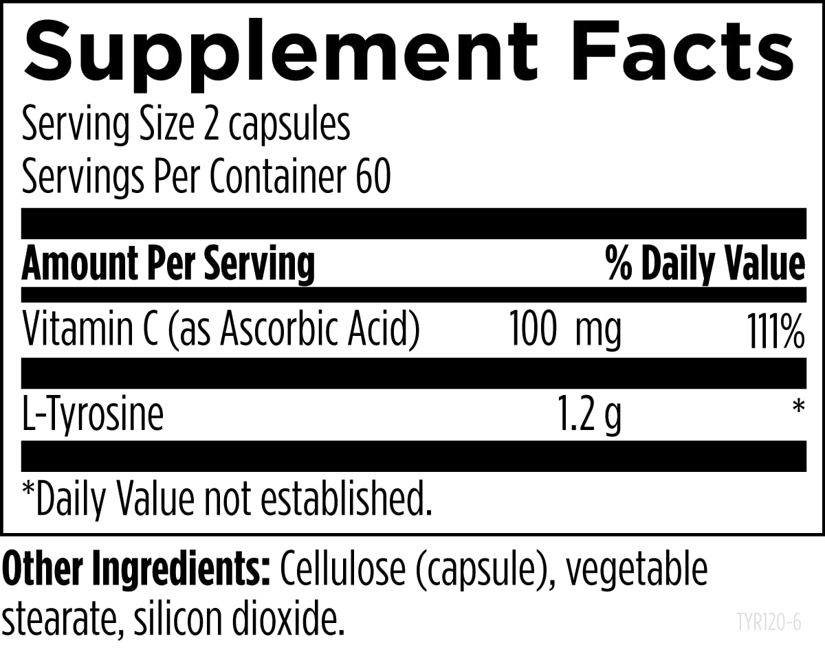 l-tyrosine supports mood balance