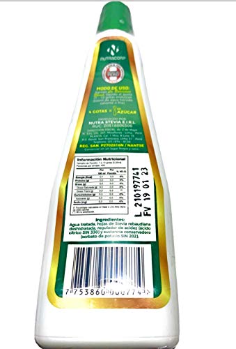 La Boliviana stevia sugar alternative option