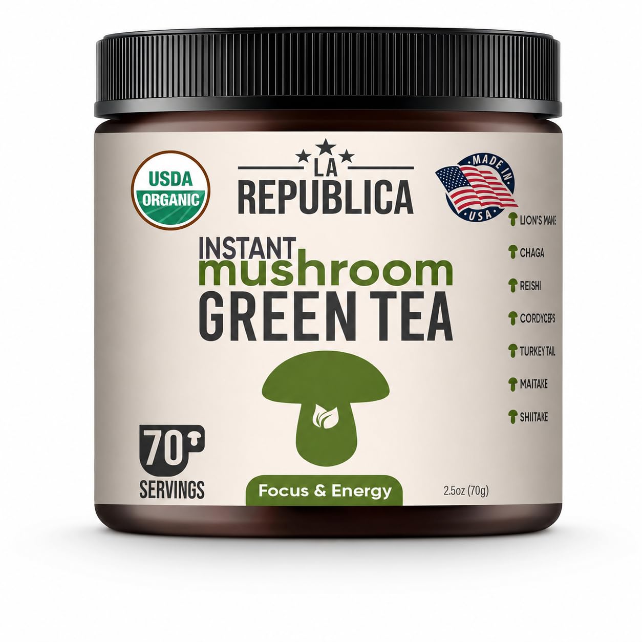 La Republica instant green tea benefits