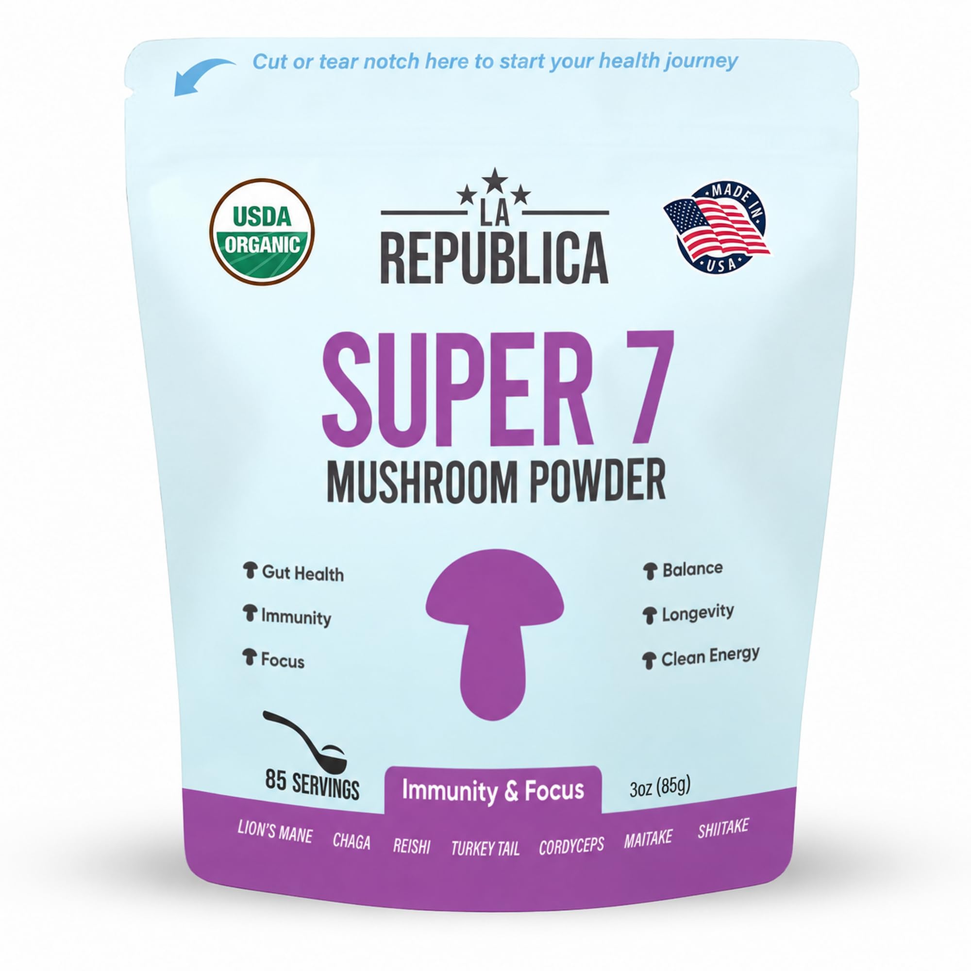 La Republica mushroom powder blend