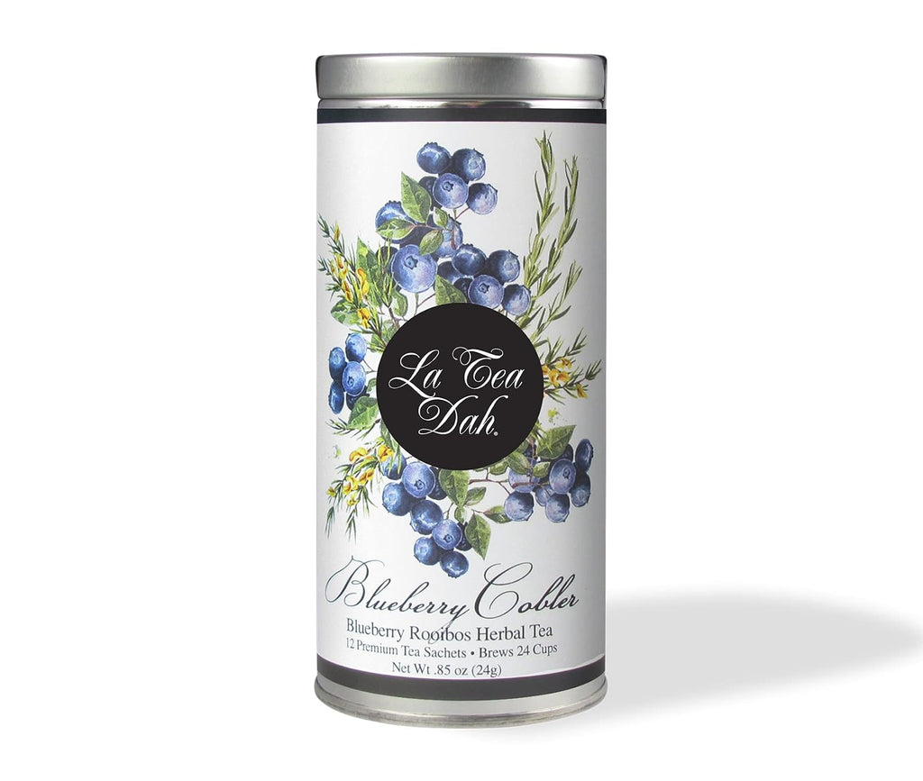 La Tea Dah blueberry cobbler tea sachets