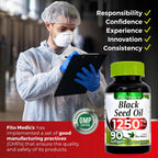Lab black seed oil for skin health