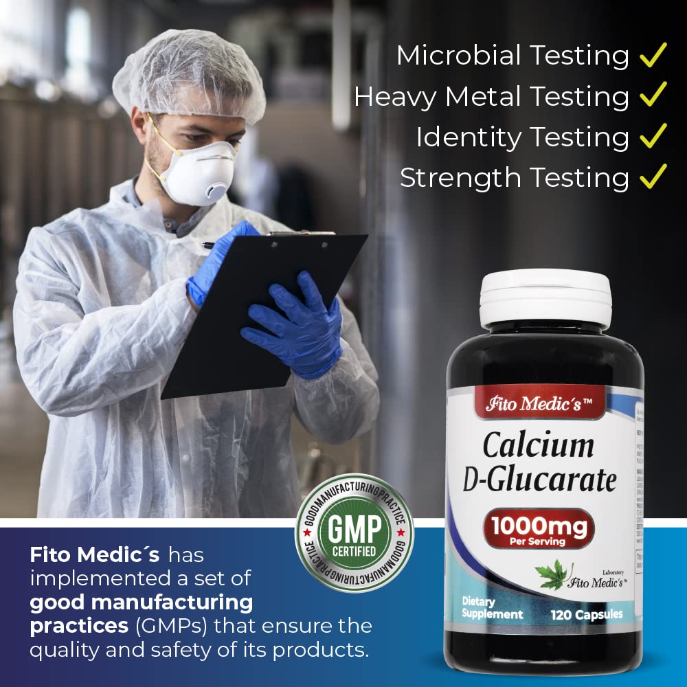 Lab calcium D-Glucarate for wellness