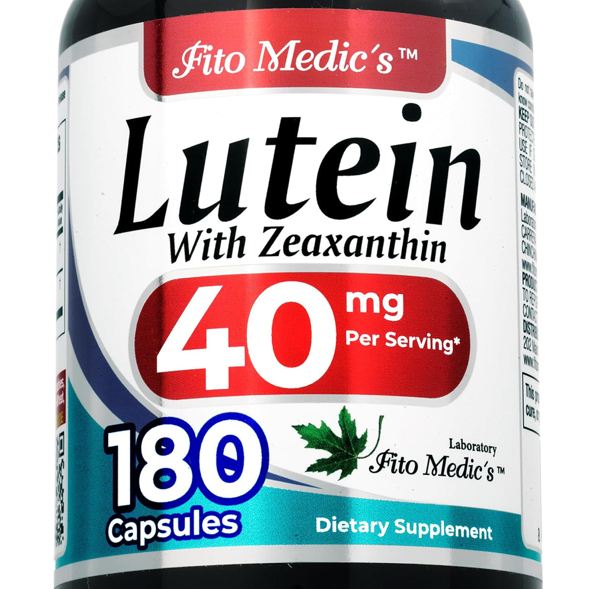 Lab Lutein capsules for eye health