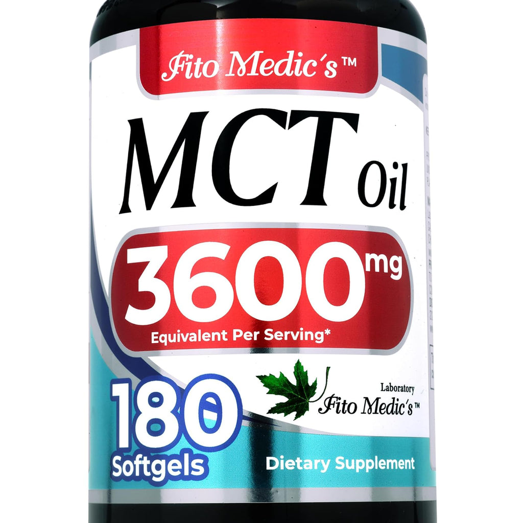 Lab MCT oil softgels for energy
