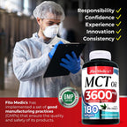 Lab MCT oil supports mental clarity