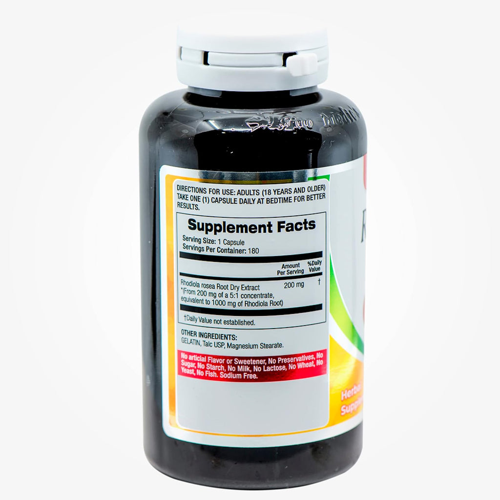 Lab Rhodiola Rosea for physical endurance