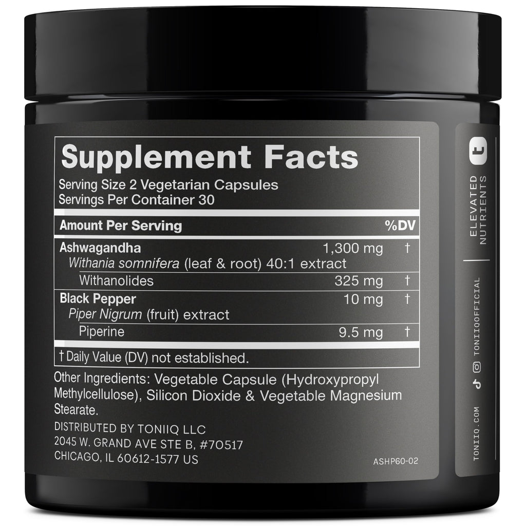 lab-tested ashwagandha capsules for wellness