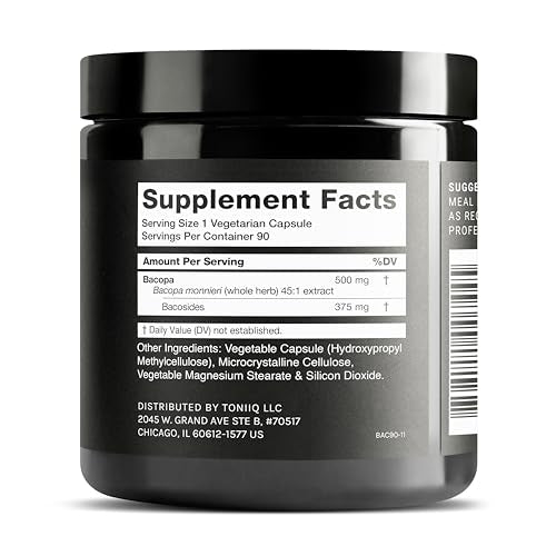 lab tested bacopa monnieri in Canada
