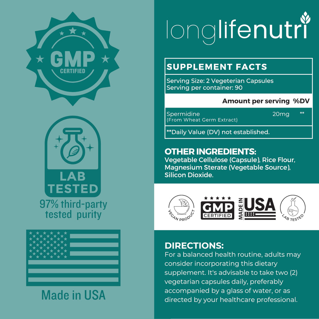 Lab tested blended vitamin supplements