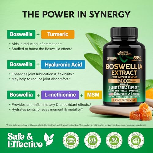 lab tested boswellia serrata supplement