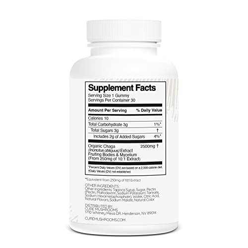 lab tested chaga gummies for wellness