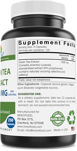 lab tested green tea extract quality