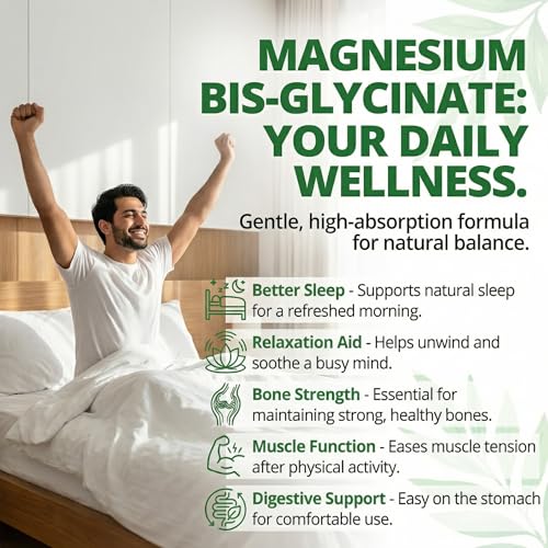 Lab-tested magnesium bisglycinate capsules