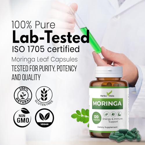 Lab tested moringa for health support