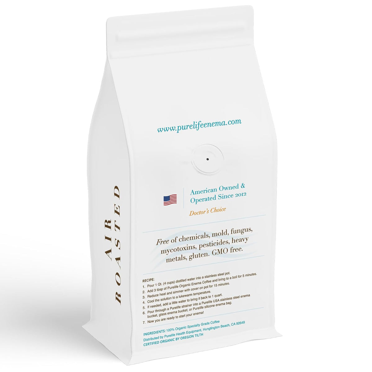 Lab tested Purelife enema coffee 2 lbs
