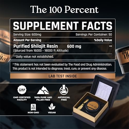 Lab tested Shilajit for men and women