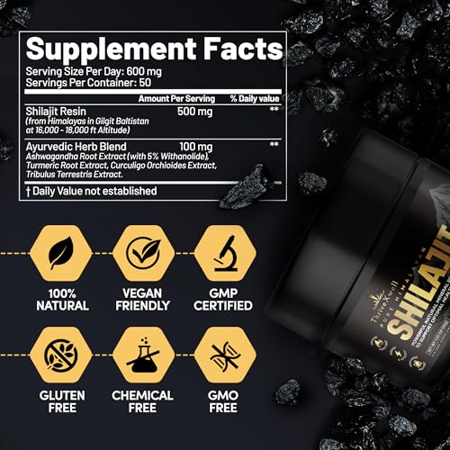 Lab tested Shilajit for safety