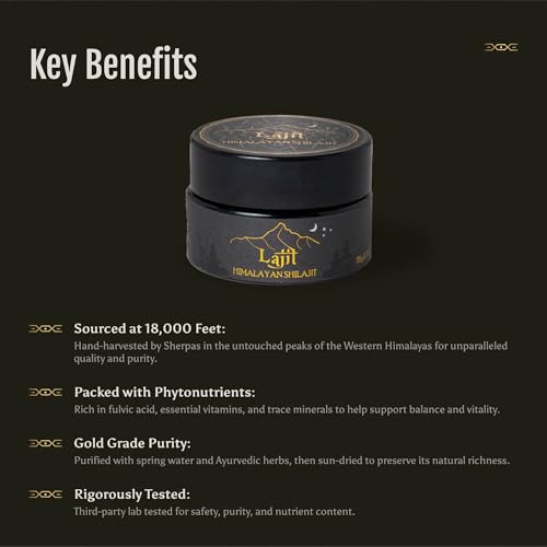lab tested shilajit for wellness