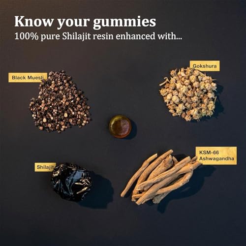 lab tested shilajit gummies for vitality