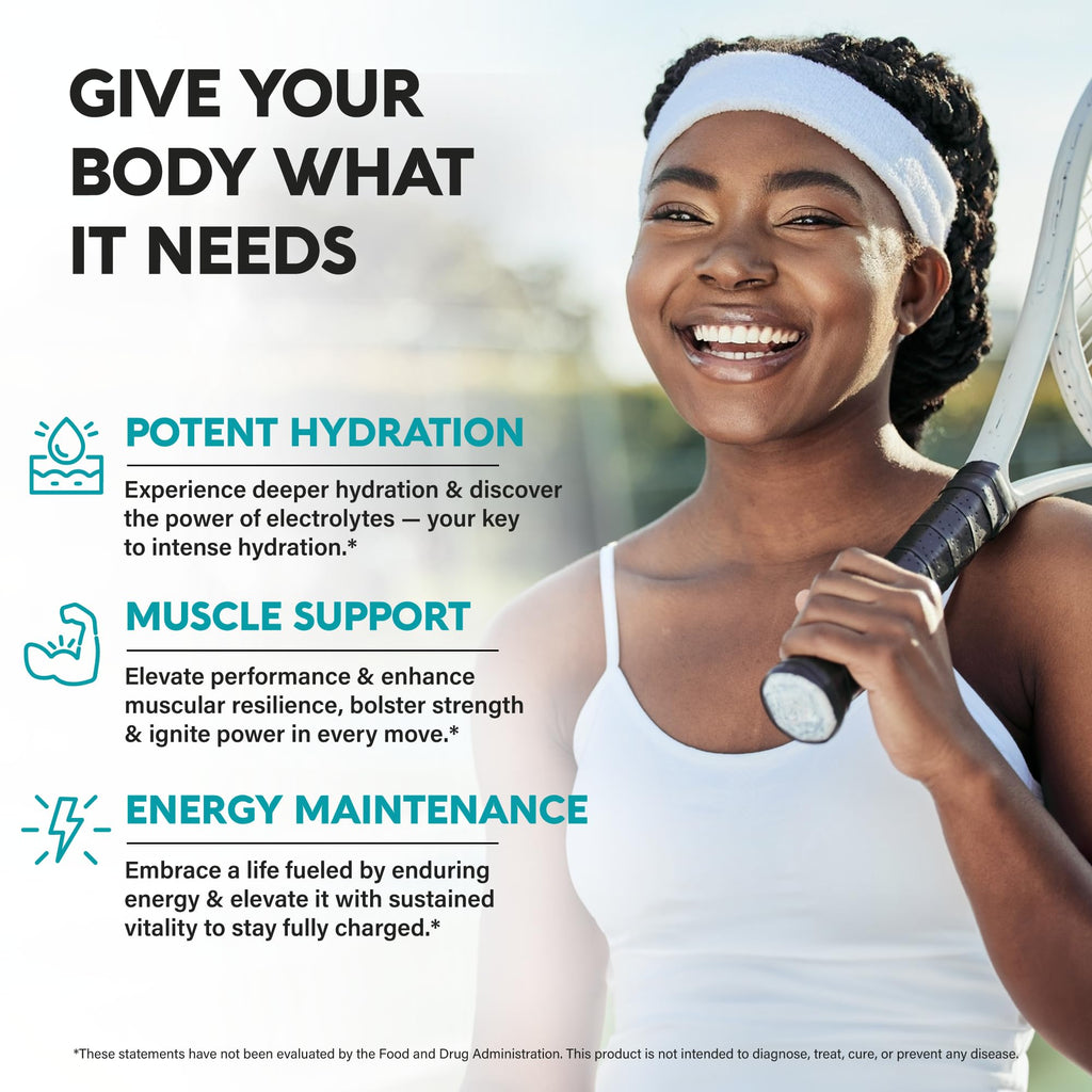 lab tested sodium tablets for hydration