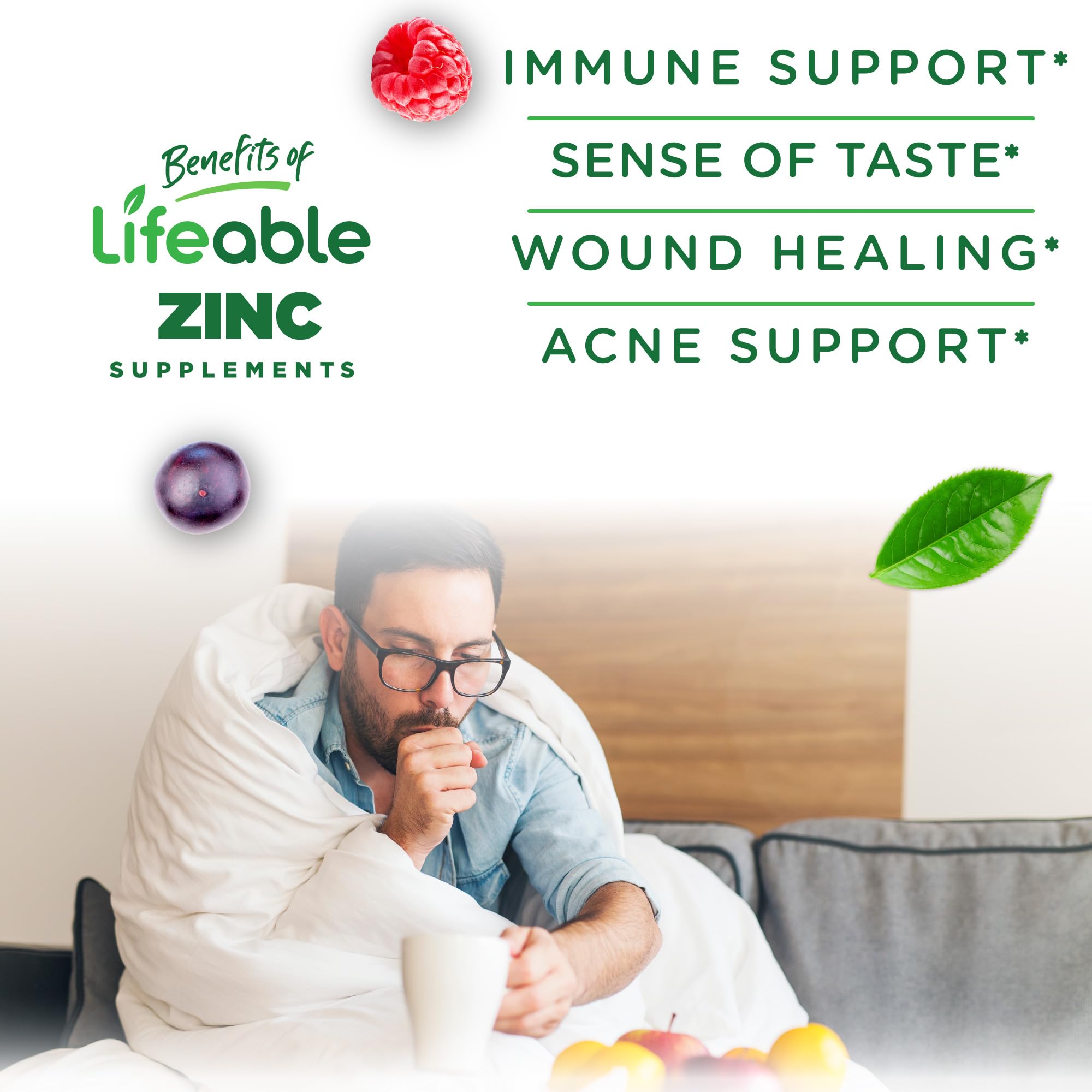 Lab tested zinc supplements for men