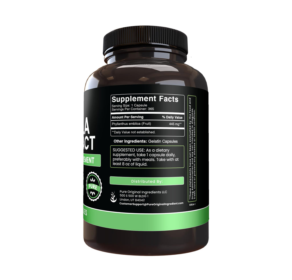 lab verified amla extract supplement