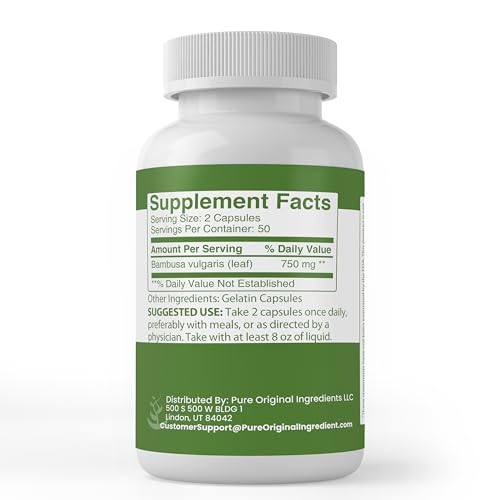lab verified bamboo extract