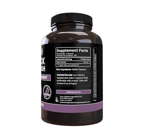 lab verified black cohosh benefits